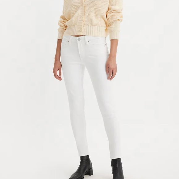 Levi's | Jeans | Levis 71 White Skinny Jeans | Poshmark
